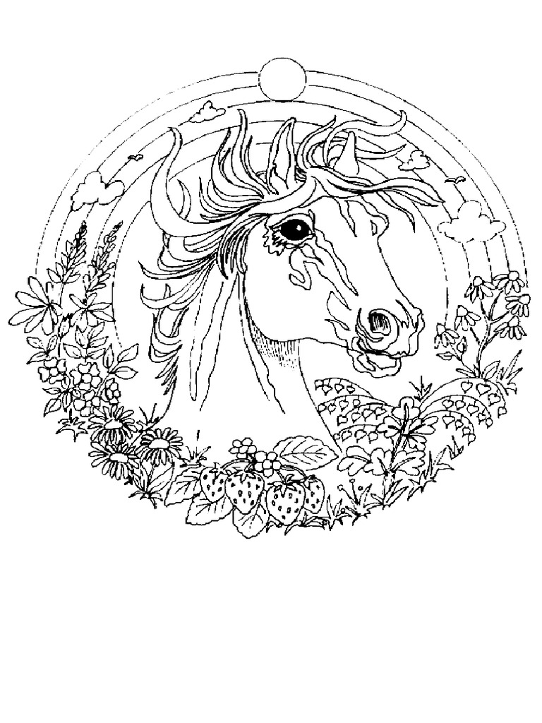 Mandale Cu Animale de Colorat | PDF