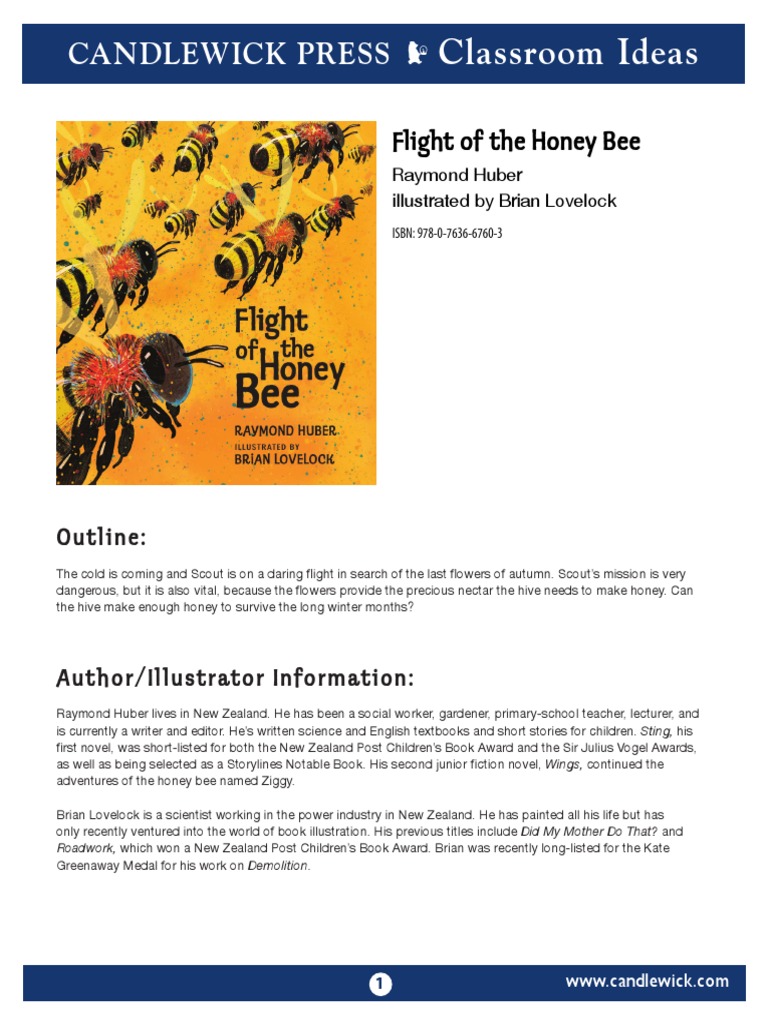Flight of The Honey Bee Teachers' Guide | PDF | Beehive | Bees