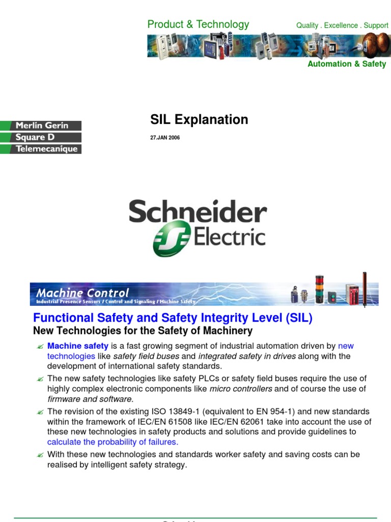 SIL Explanation | PDF | Safety | Prevention