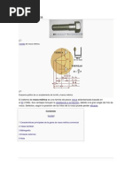 Tablas de Roscas Metricas y Whitworth PDF | PDF | Madera | Mecanizado