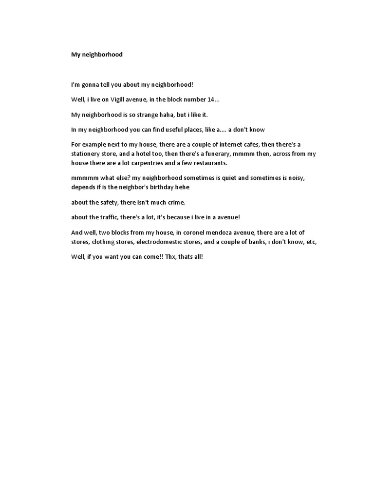 my-neighborhood-pdf
