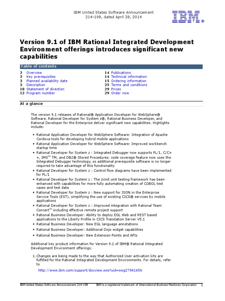 Enus214 198 | PDF | Ibm Db2 | Computer Program