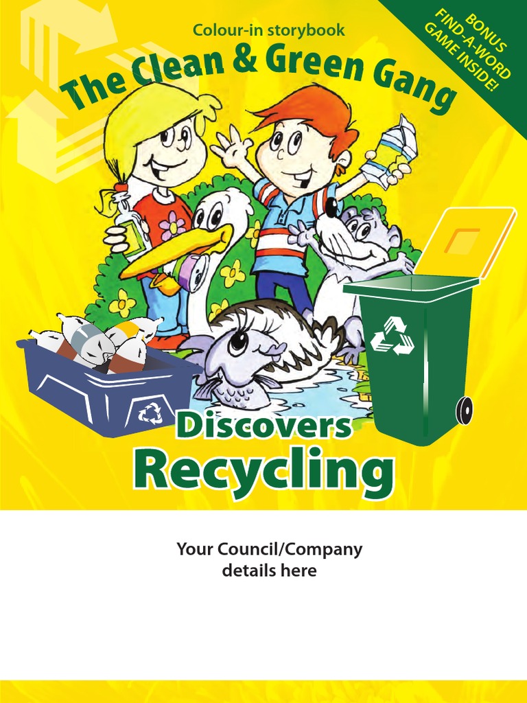 Kids Educational Books RECYCLING 030608 | Reuse | Recycling