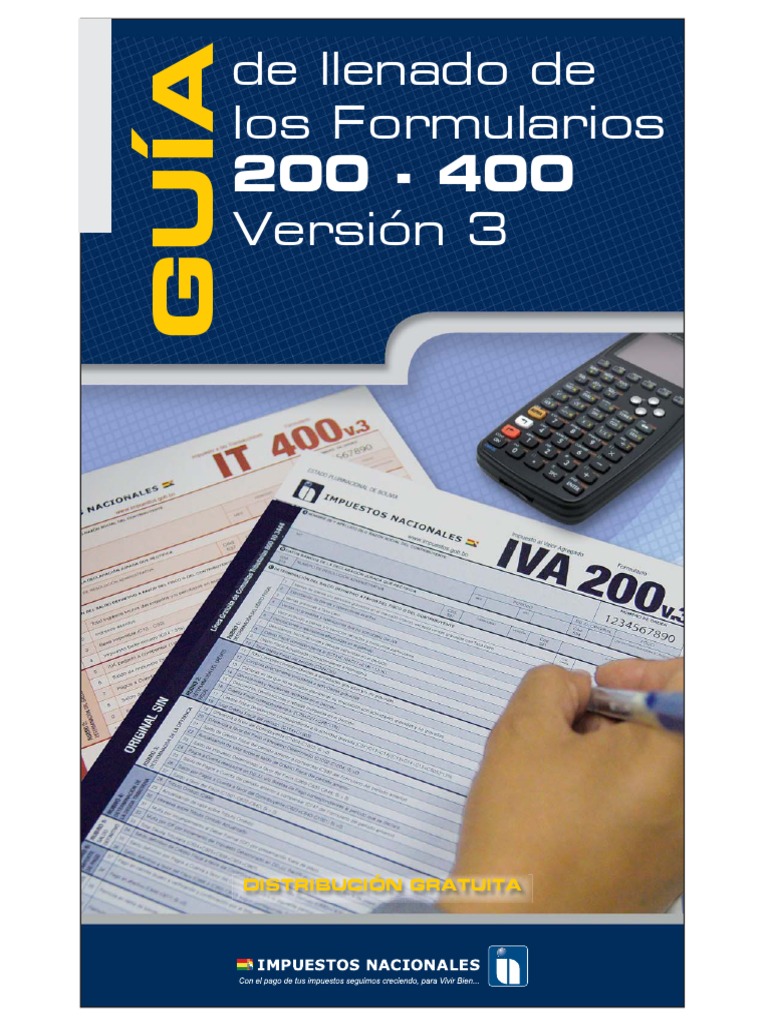 Formularios 200 Mas 400 | PDF | Impuestos | Tarjeta de débito