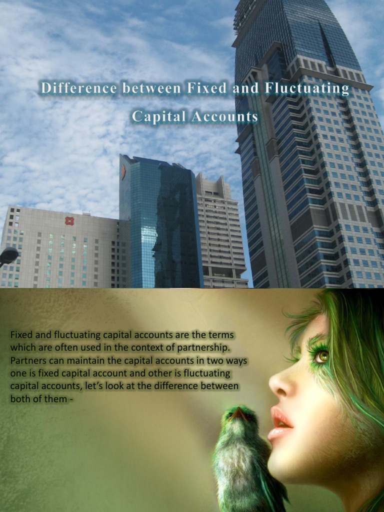 Difference Between Fixed and Fluctuating Capital Accounts | PDF ...
