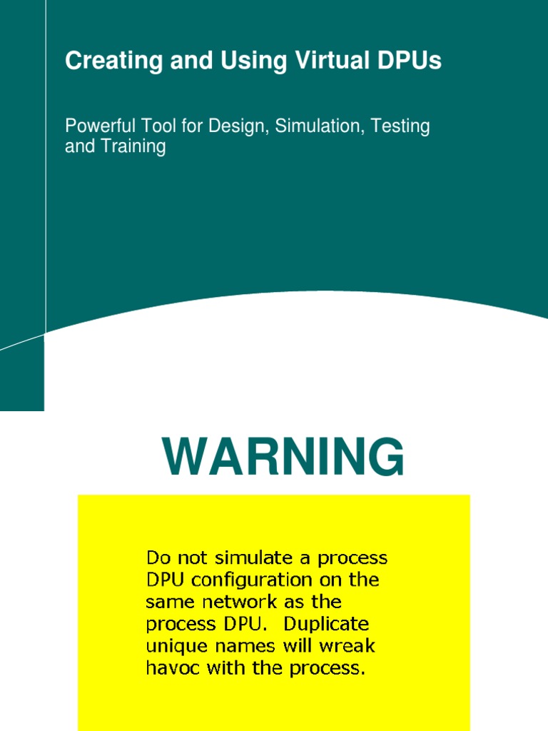 Creating and Using Virtual DPUs | PDF | Simulation | Booting