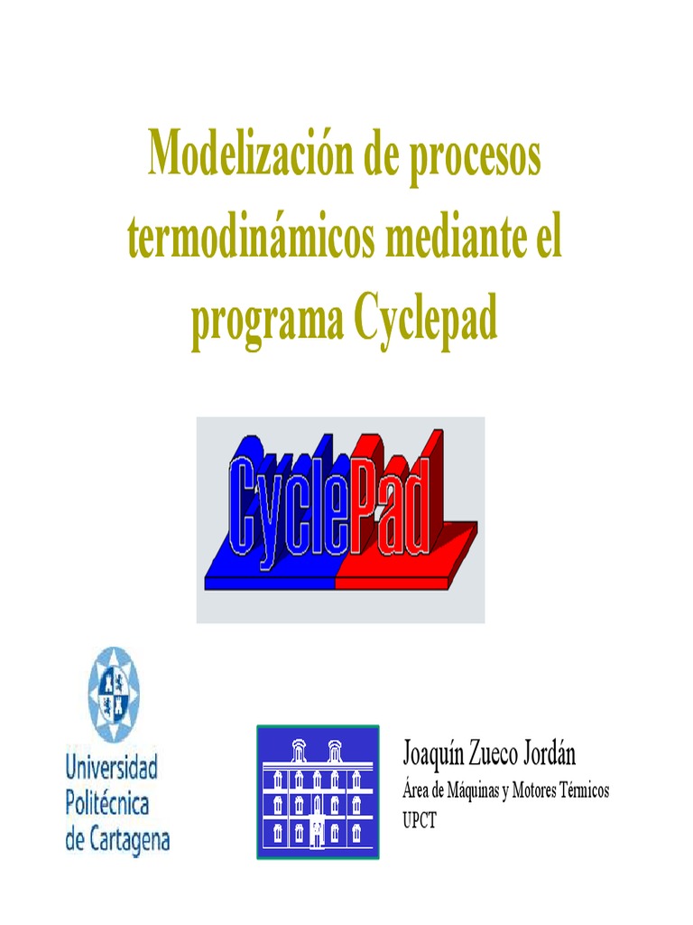 Practica Cyclepad | PDF | Refrigeración | Termodinámica Atmosférica