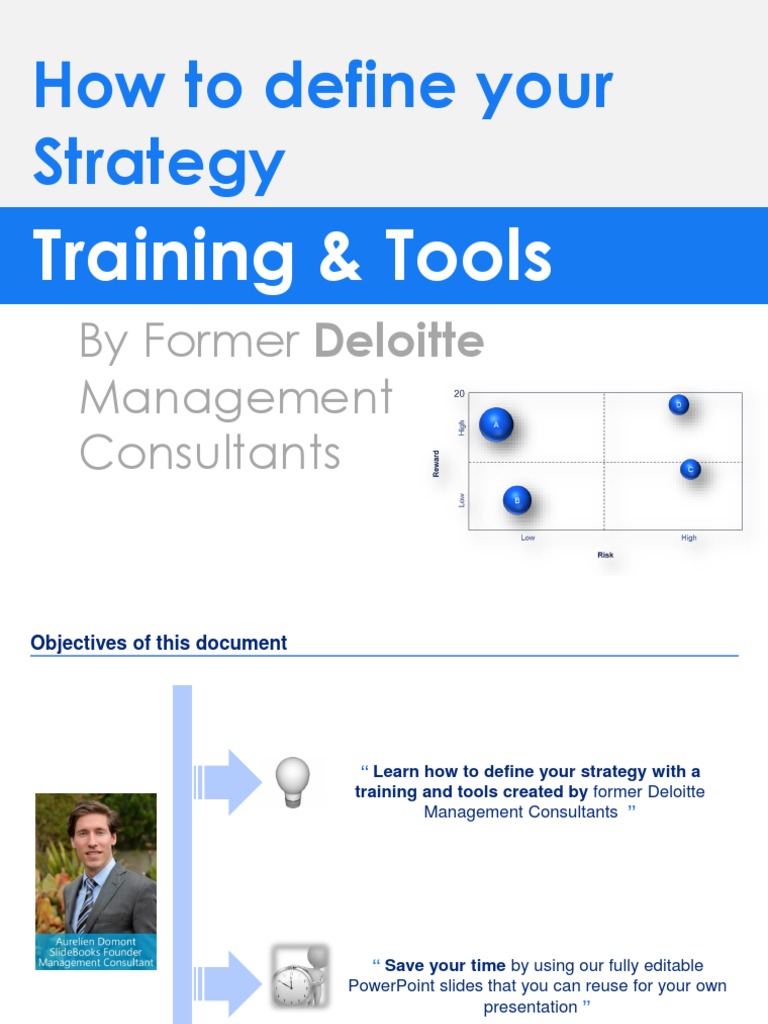 Strategy Definition Training & Templates | PDF