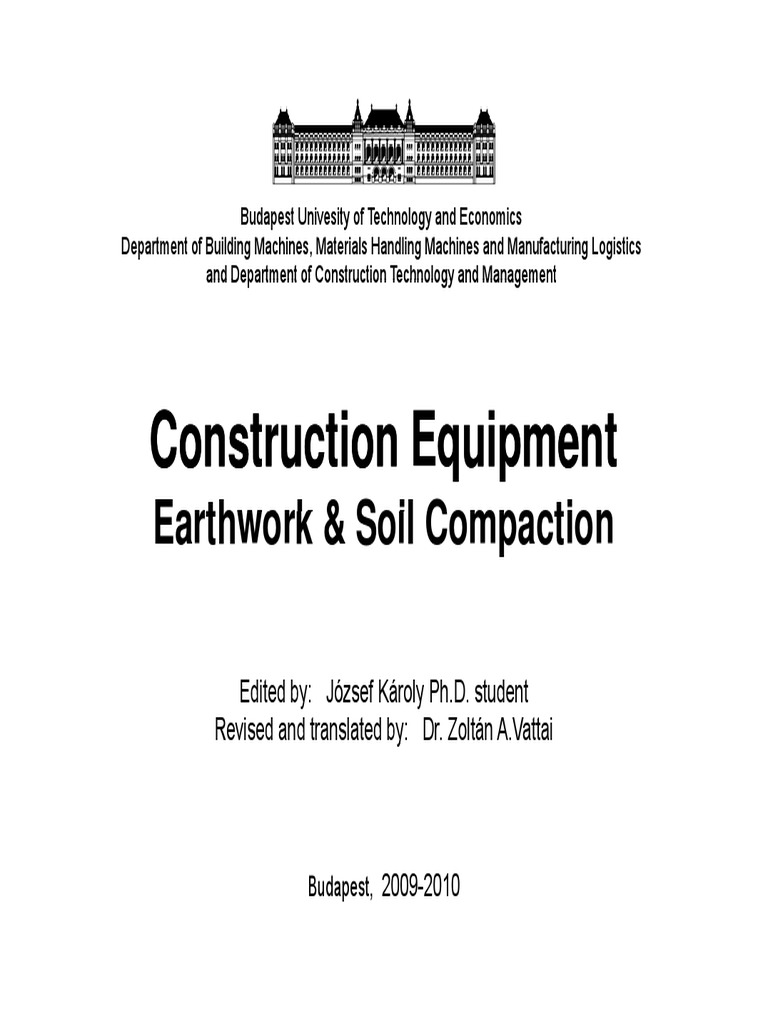 Earthworks and Soil Compaction | PDF