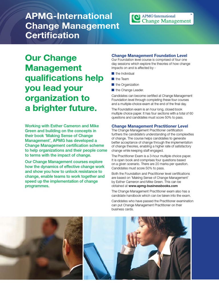 Change Management Certification Guide | PDF | Business