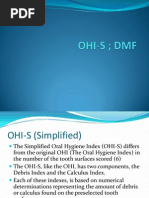 Oral Hygiene Index Simplified | PDF | Oral Hygiene | Mouth