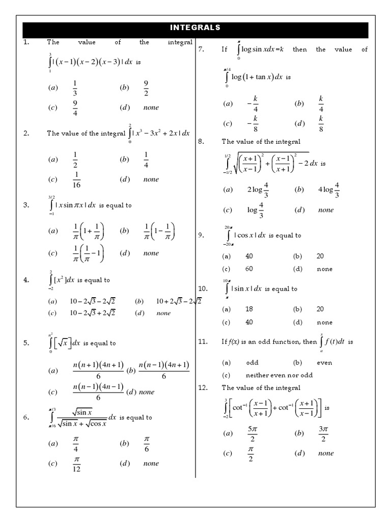 X X X DX: - 1 2 3 - Log Sin XDX | PDF | Algebraic Geometry | Geometry