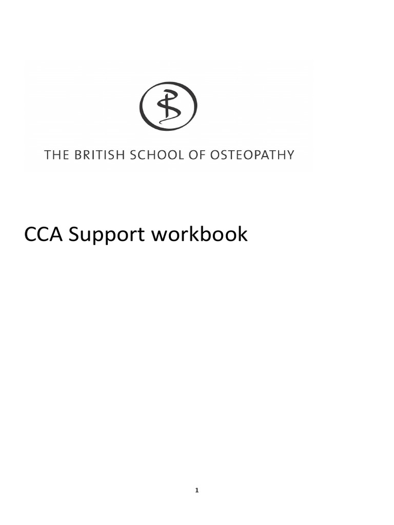 Cca Support File | PDF | Pelvis | Thorax