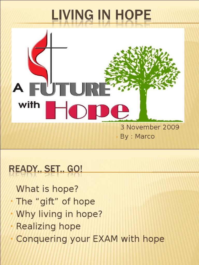 PhpkdRU9iLiving in Hope | PDF | Hope | Grace In Christianity