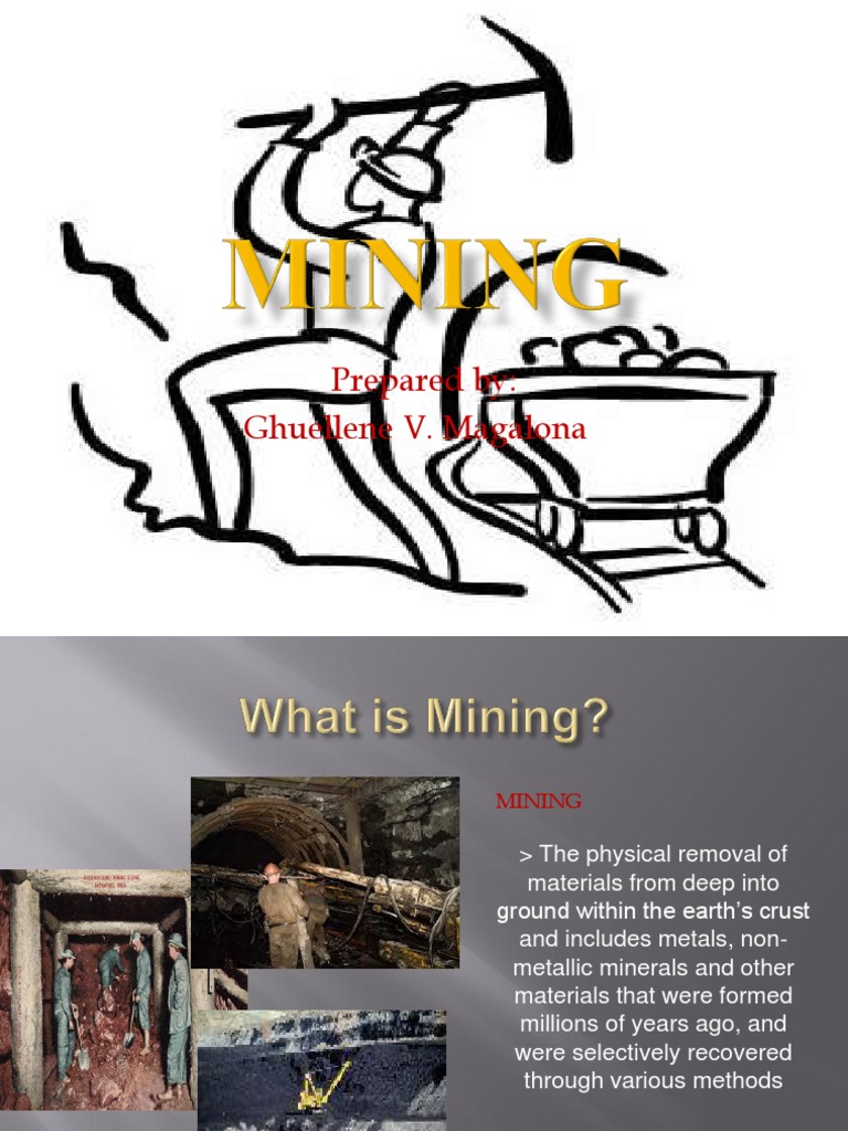 Mining | PDF | Mining | Rock (Geology)