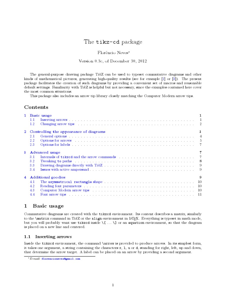 Tikz CD | PDF | Typefaces | Parameter (Computer Programming)