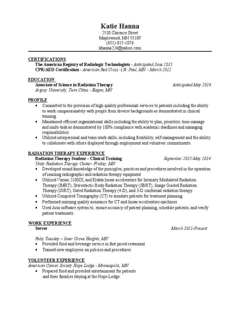 Katie Hanna-Resume | PDF