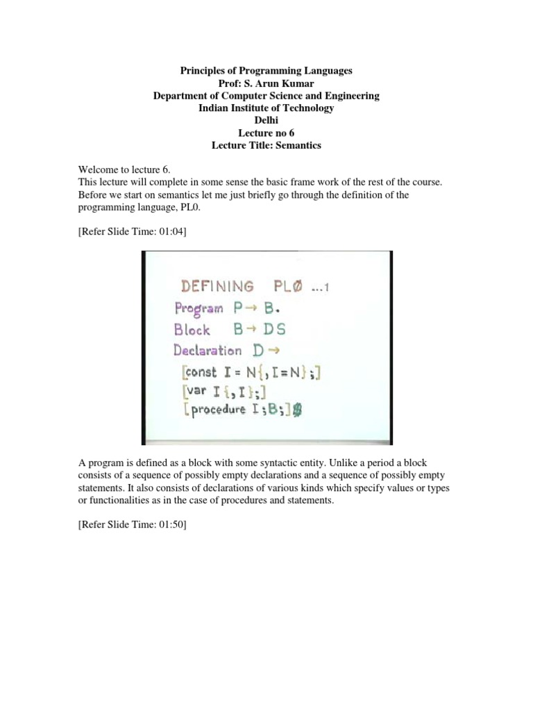 Lec 6 | PDF | Parsing | Algorithms