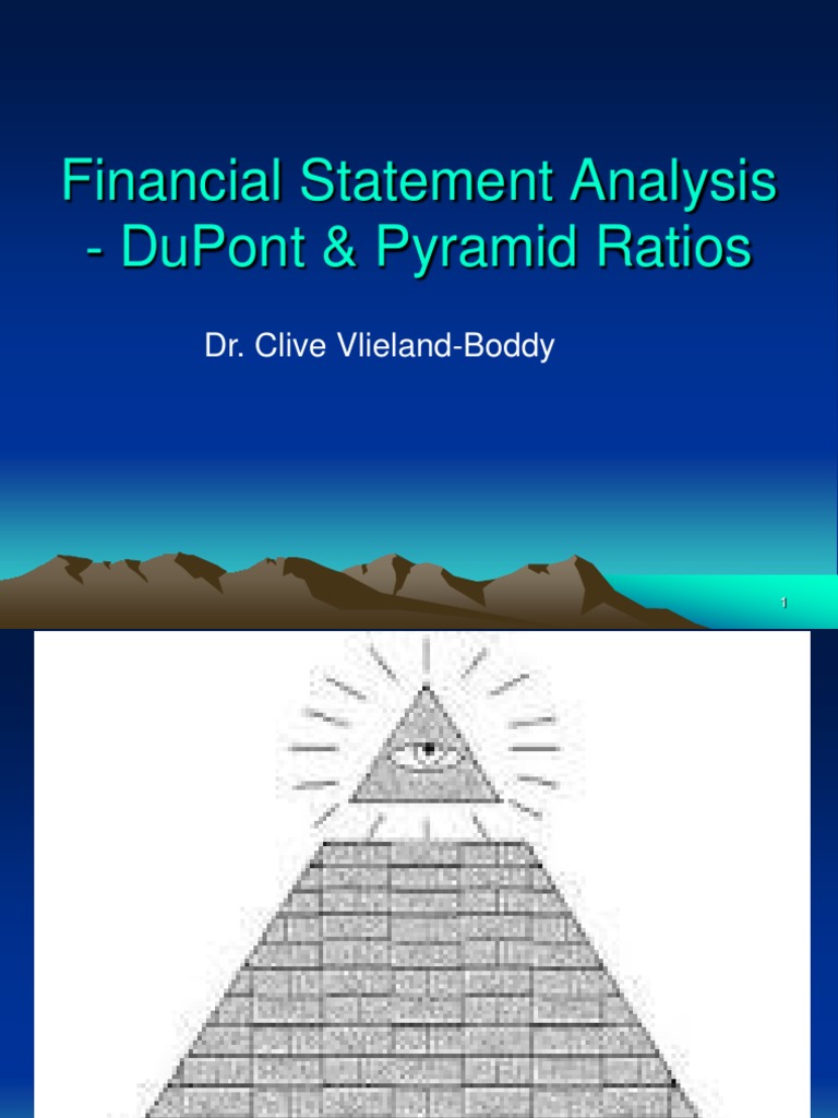 DuPont & Pyramid Ratios for Financial Statement Analysis | PDF | Return ...