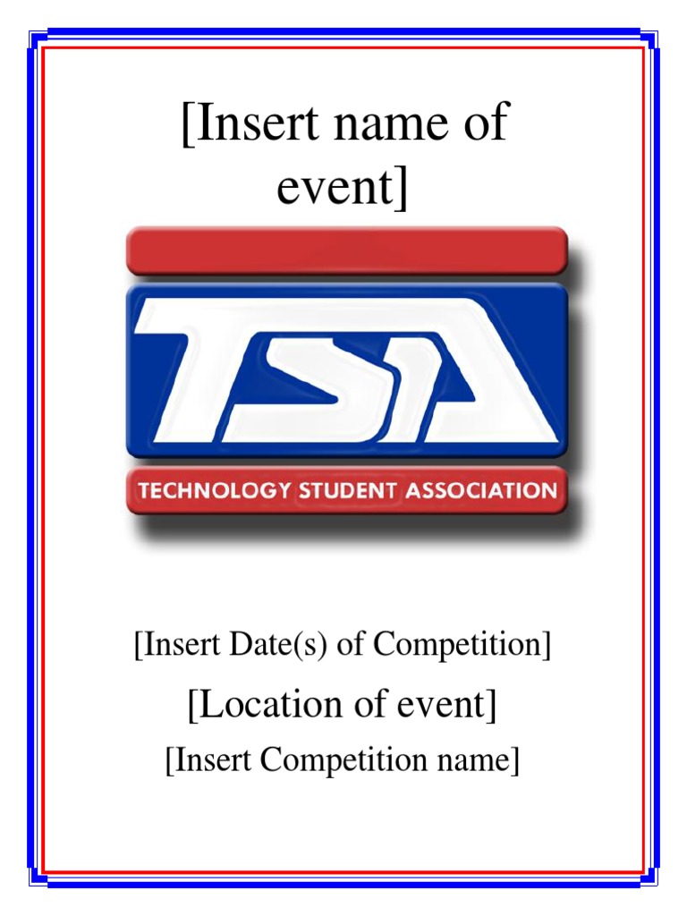 Tsa Cover Page Template | PDF | Computers