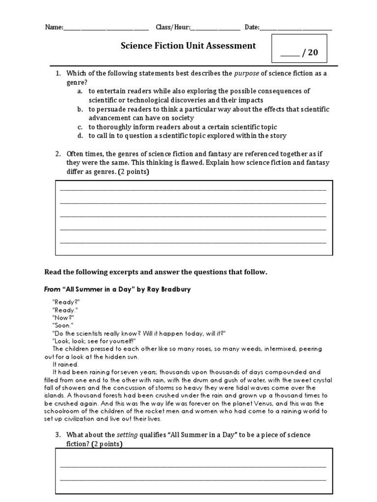 Divergent Science Fiction Analysis | PDF | Divergent (Novel) | Science