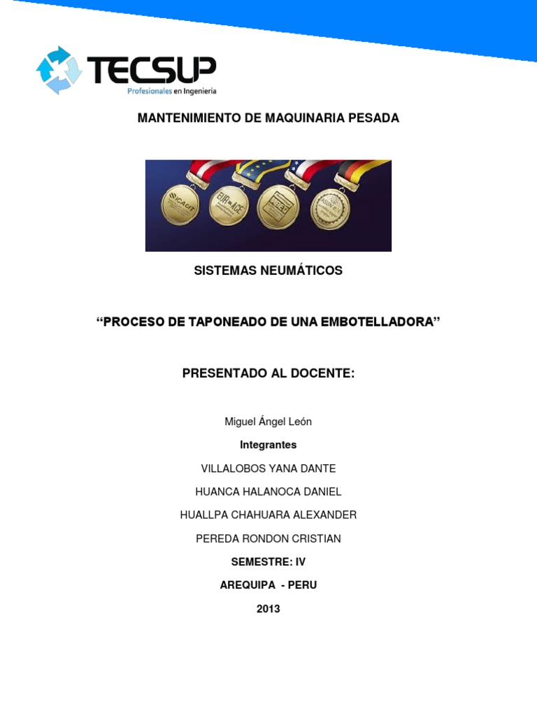 Informe Electroneumatica | PDF | Neumático | Naturaleza