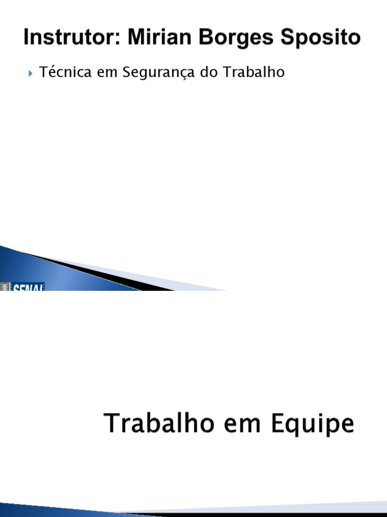 DDS-Trabalho em Equipe | PDF