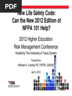 2024 NFPA 101 Code Changes Overview | PDF | Safety