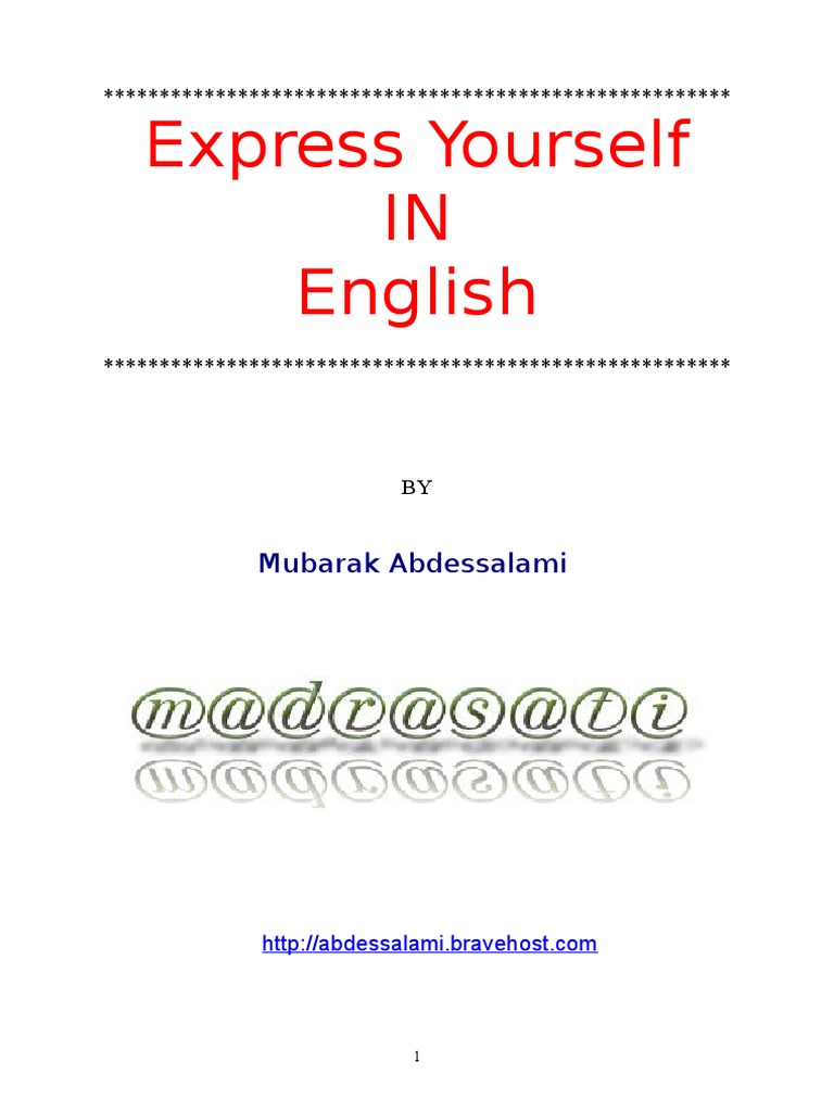 Express in English | PDF