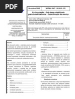 DNIT - Norma Brita Graduada Simples (BGS) PDF | PDF | Umidade | Solo
