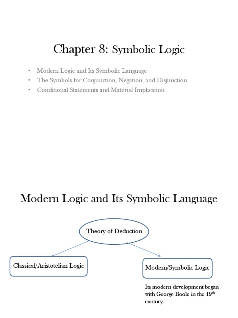 Symbolic Logic 1 | PDF | Logic | Truth