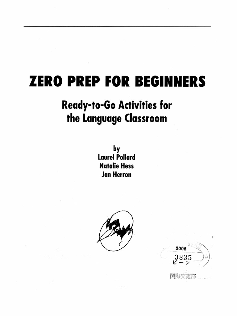 Zero Prep For Beginners | PDF | Foreign Language Studies | Home & Garden