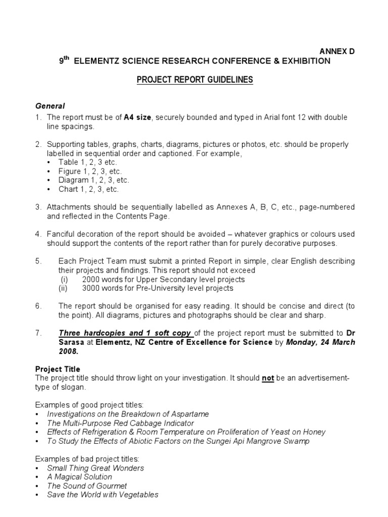 Report Writing Guidelines | PDF | Data Analysis | Graphics