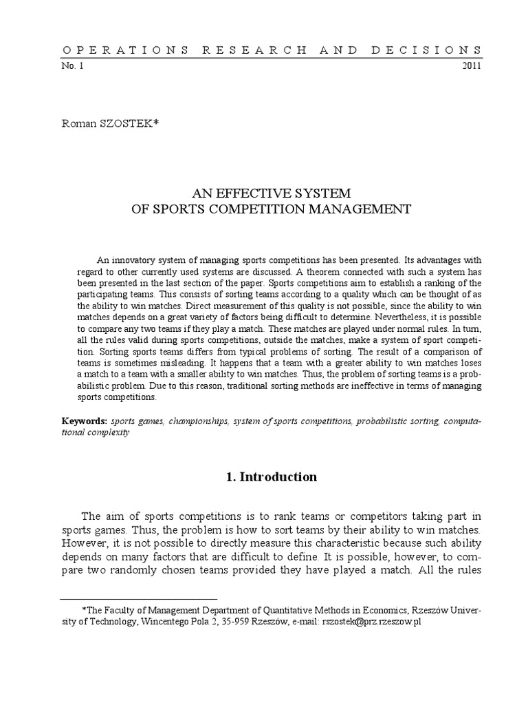 179 - Published | PDF | Tournament | Discrete Mathematics