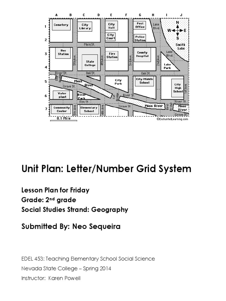 Friday: Letter/Number Grid System | PDF | Lesson Plan | Education Theory