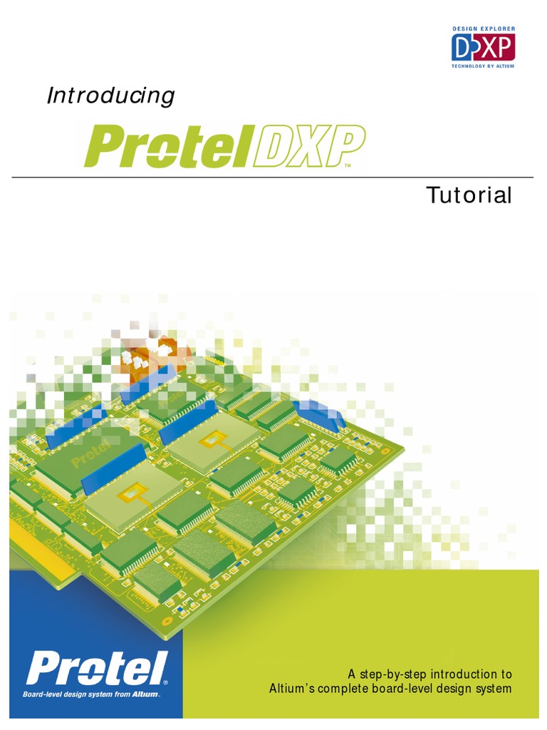 Protel DXP Beginners | PDF | Passivity (Engineering) | Printed Circuit Board