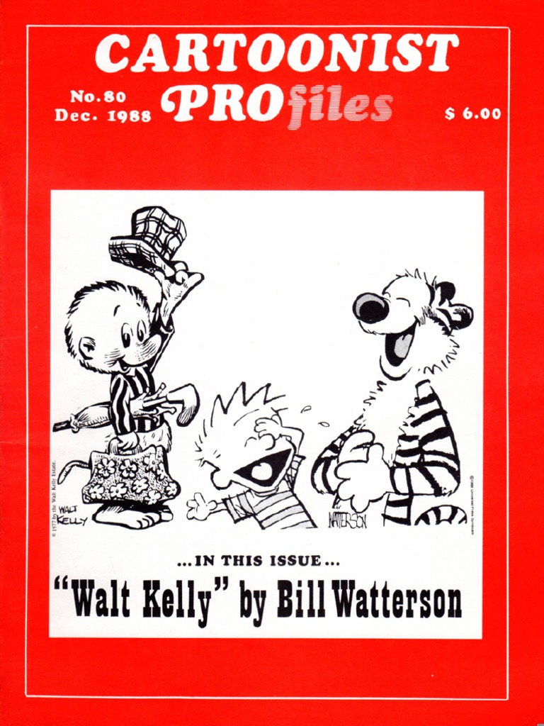Walt Kelly Bill Watterson Cartoonist Profile | PDF