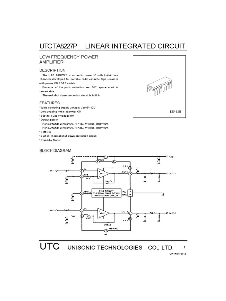 Data Sheet | PDF | Capacitor | Telecommunications Engineering