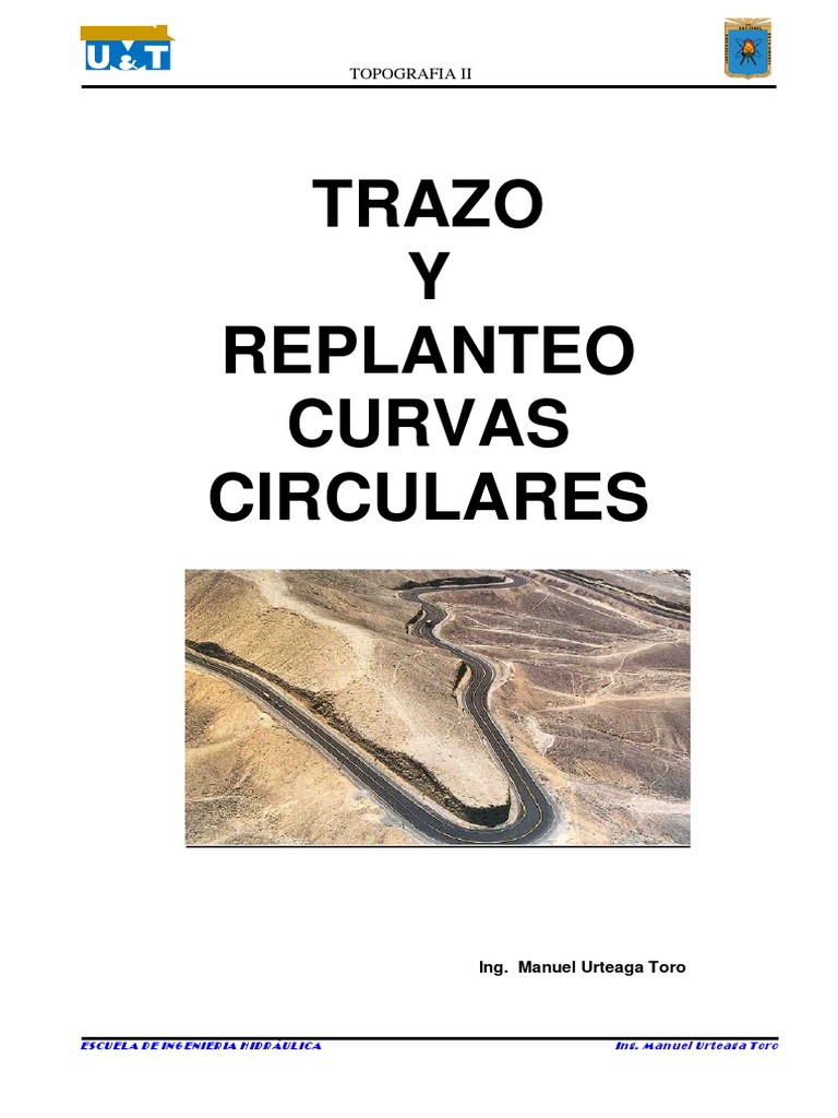Trazo y Replanteo-Curvas Circulares - Mut-Nov2013 | PDF | Curva | Longitud