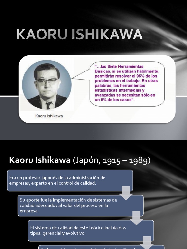 Kaoru Ishikawa | PDF | Business | Cognición