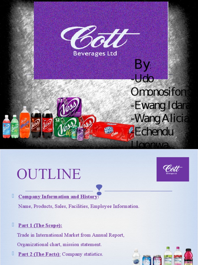 Cott Beverages | Industries | Non Alcoholic Drinks