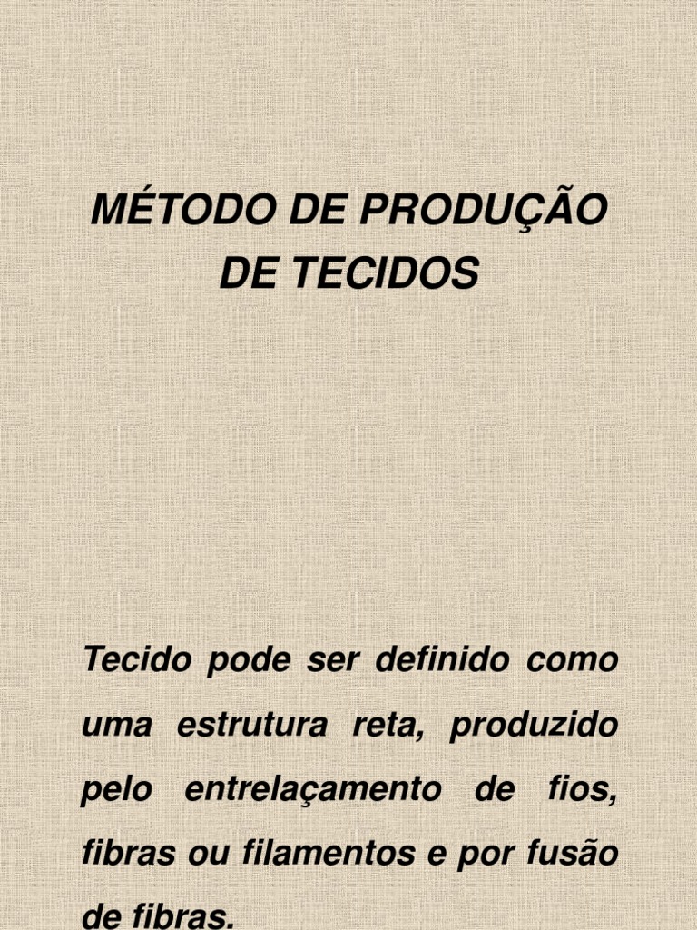 2 Tecelagem | PDF | Têxteis | Tecelagem