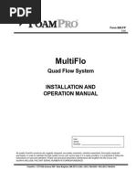 Multiflo Rf420exhv Spec Sheet | PDF | Pump | Engines