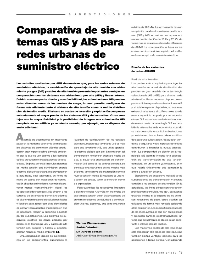 GIS Vs AIS | PDF | Sistema de información geográfica | Subestacion ...
