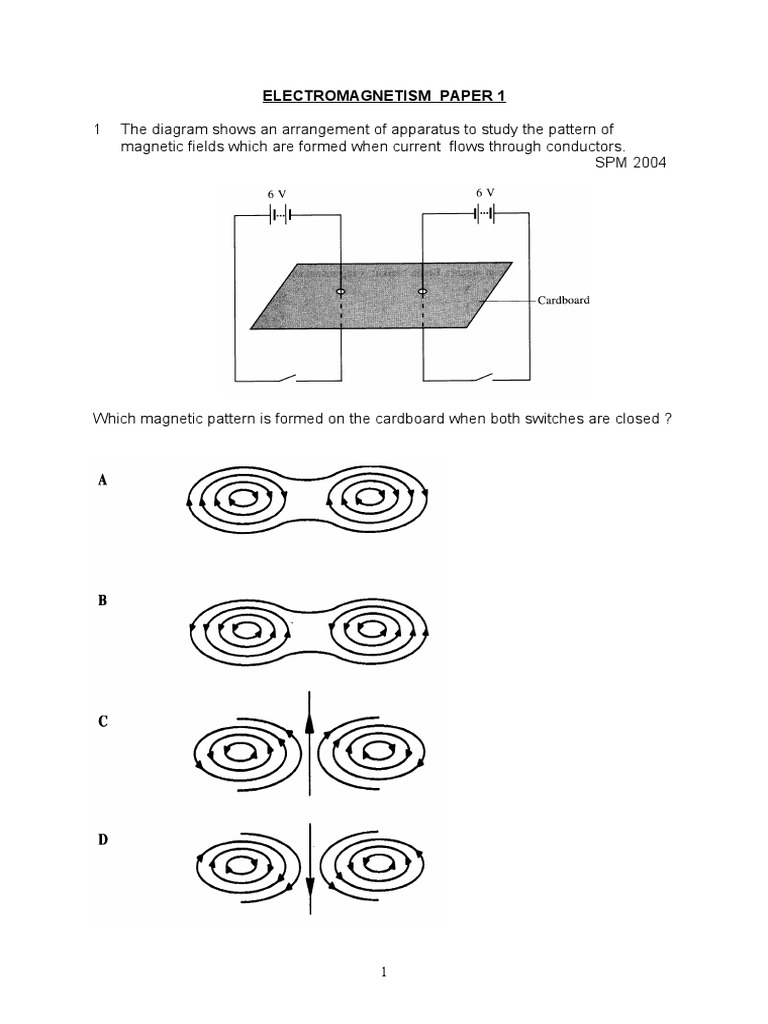 Electromagnet Question | PDF | Transformer | Inductor