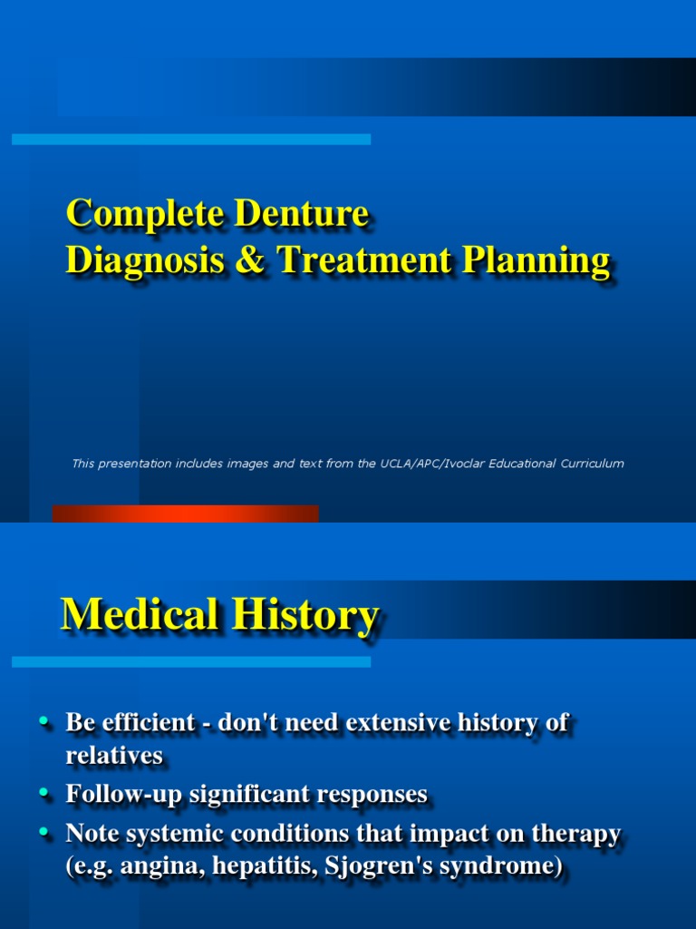 A Guide to Completely Examining the Oral Anatomy and Developing a ...
