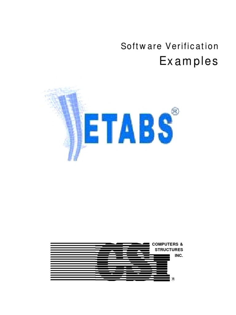 Software Verification ETABS | Download Free PDF | Earthquake ...