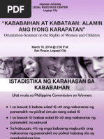 Vawc Tagalog Version | PDF