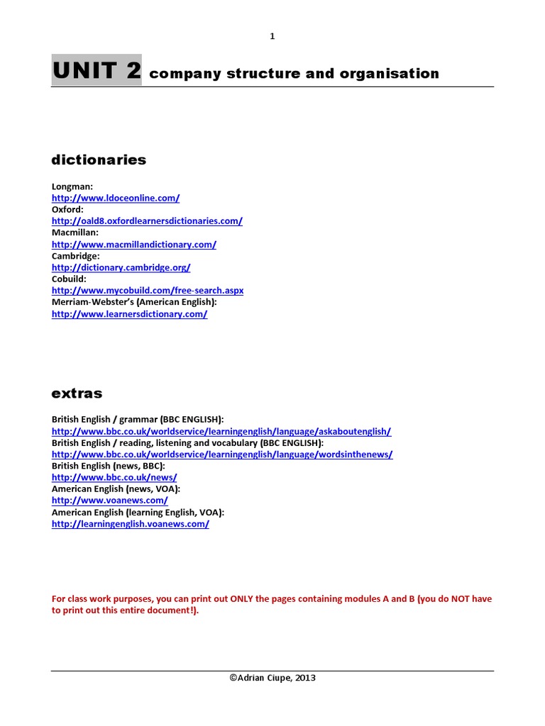 2 Company Structure and Organisation - S | PDF | Franchising | Investing