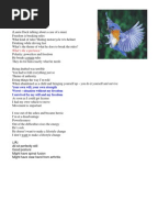 Rumis Counsels of the Bird (1) | Rumi | Birds